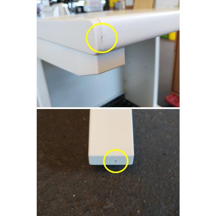 （中古）（一部地域送料無料）東洋スチール 平机 平デスク ホワイト 引き出しなしのタイプ F-CC-126-1126A : ワンツーマート - 通販 - Yahoo!ショッピング