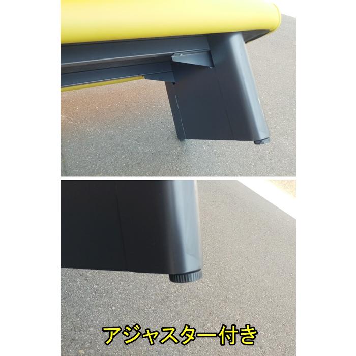 （中古）（一部地域送料無料）3人掛けベンチ ビニールレザー ※レザー部に傷ヤブレ ライムグリーン F-DD-444-0722A : ワンツーマート - 通販 - Yahoo!ショッピング