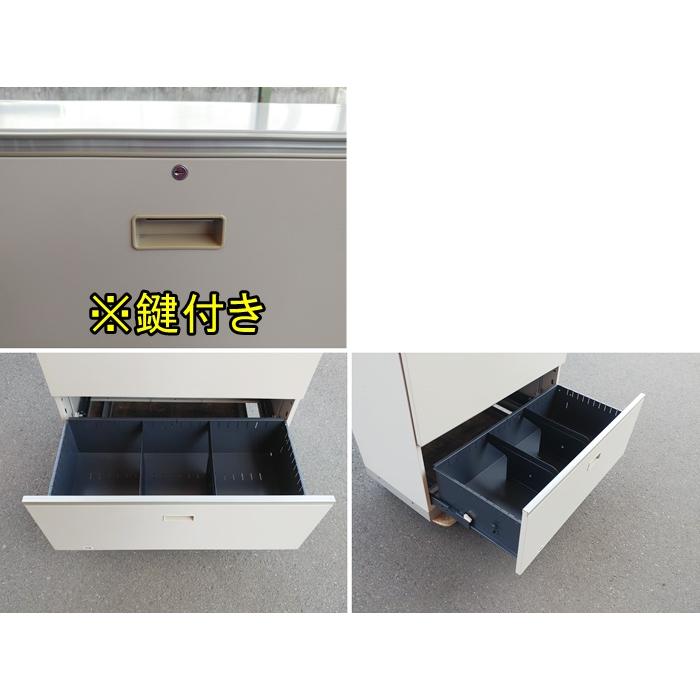 イトーキ （中古）（一部地域送料無料）イトーキ ラテラル書庫3段 鍵付き HTM-109AAS-WE F-HC-130-0117A : ワンツーマート - 通販 - Yahoo!ショッピング
