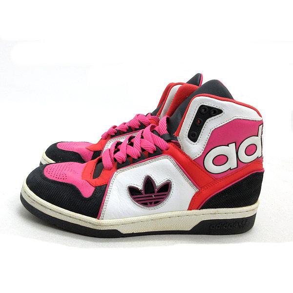 a 【24.5cm】アディダス/Adidas 768673 ECSTASY HI スニーカー ピンク /LADIES/316【中古 ...
