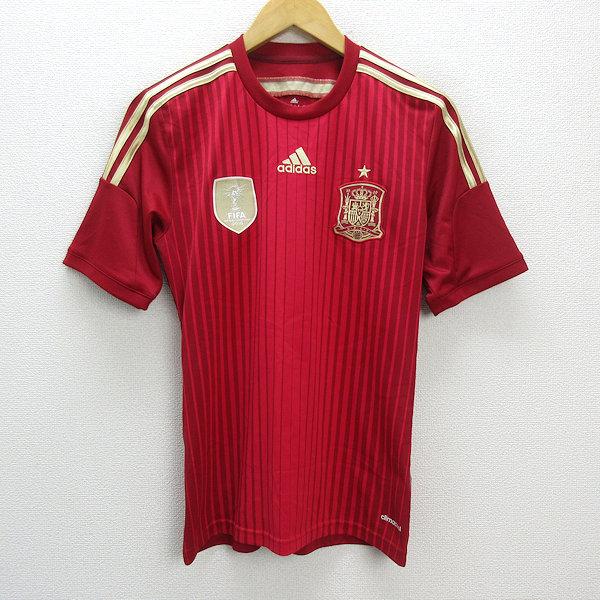k アディダス/adidas G85279 サッカースペイン代表 レプリカユニフォーム/FIFA 2010優勝【M】赤/MENS 11【中古 ...