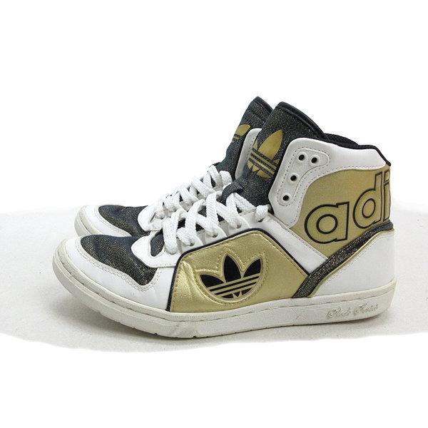 y 【23cm】アディダス/ADIDAS エクスタシーECSTASY MID SLEEK Wスニーカー 白LADIES/10【中古 ...