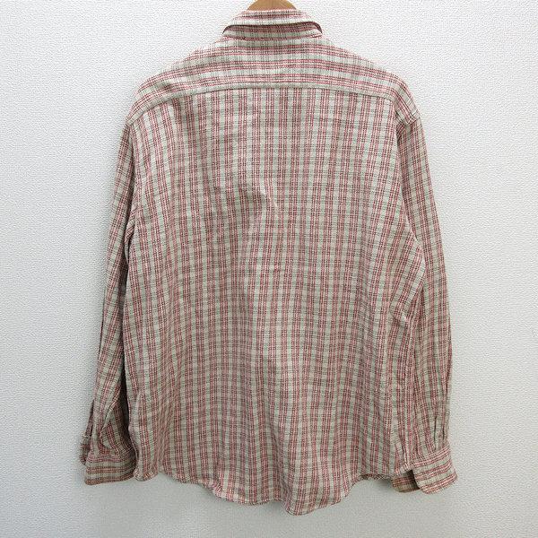 s□台湾製□リーバイス/Levi's チェック柄 長袖シャツ【L s□台湾製□リーバイス/Levi's チェック柄 長袖シャツ【L
