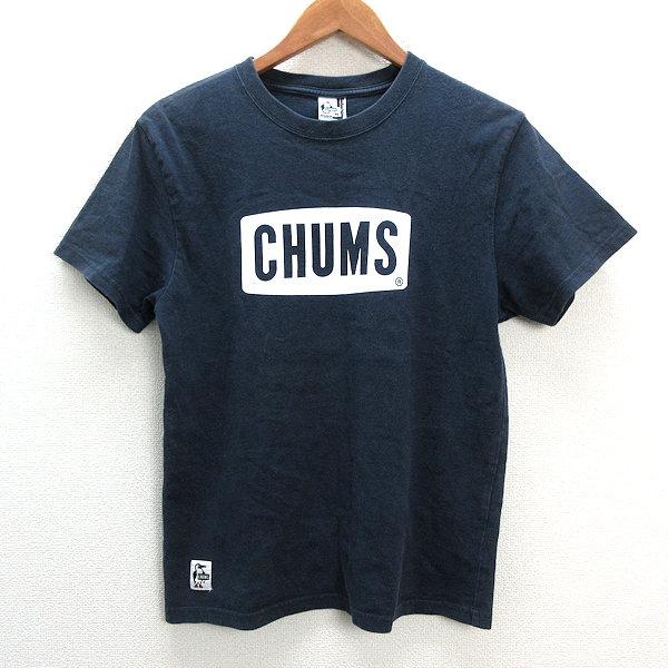 s チャムス/CHUMS ビッグロゴプリント 半袖Tシャツ【S】紺/MENS/17【中古】 : マニライズ ユーズドストア - 通販 - Yahoo!ショッピング