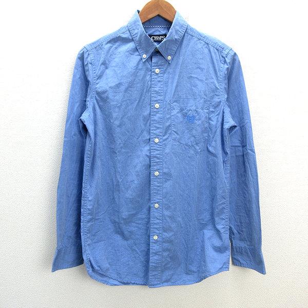 s チャップス/CHAPS 胸ポケット付き 長袖BDシャツ【S】水色系/MENS/90【中古】 : マニライズ ユーズドストア - 通販 - Yahoo!ショッピング
