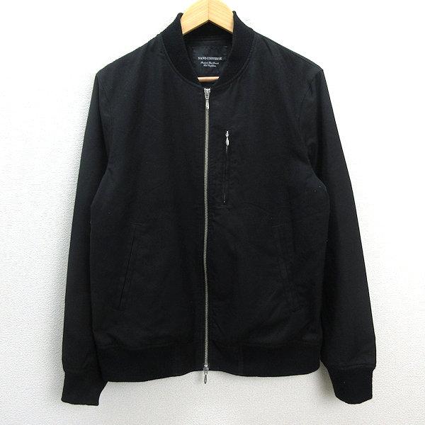 s ナノユニバース/nano universe フルジップ ブルゾンJKT【L】黒/MENS/148【中古】 : マニライズ ユーズドストア - 通販 - Yahoo!ショッピング