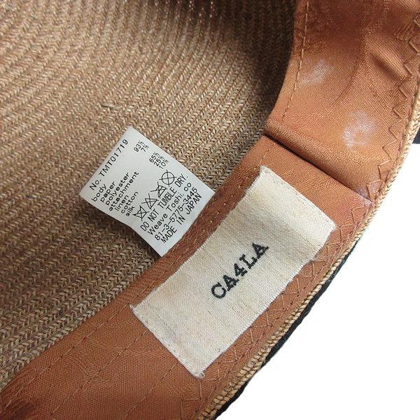 k カシラ/CA4LA つば付き 麦わら帽子 CAP リボンデザイン/LADIES 39【中古】 : マニライズ ユーズドストア - 通販 - Yahoo!ショッピング