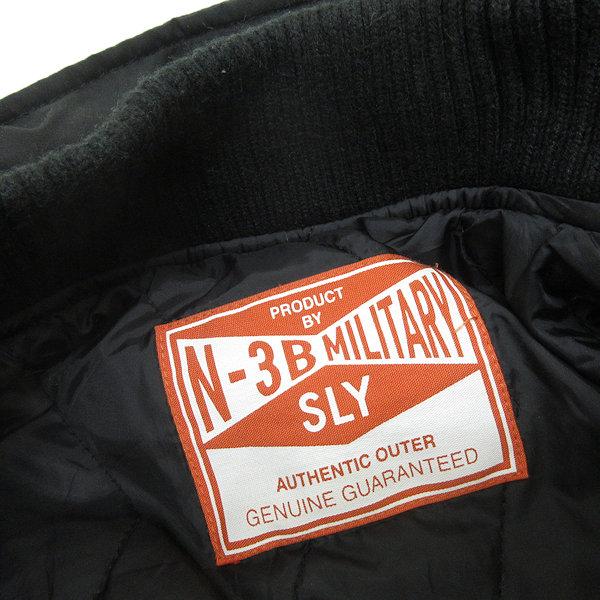 k スライ/SLY N-3B THERMOLITE ミリタリージャケットJKT【1】黒/LADIES 220【中古】 :23-09-21-k4:マニライズ ユーズドストア - 通販 ...