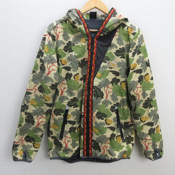 k ゴースローキャラバン/GO SLOW CARAVAN 迷彩/カモフラ フーディジャケットJKT【4】カーキ/MENS 73【中古 ...