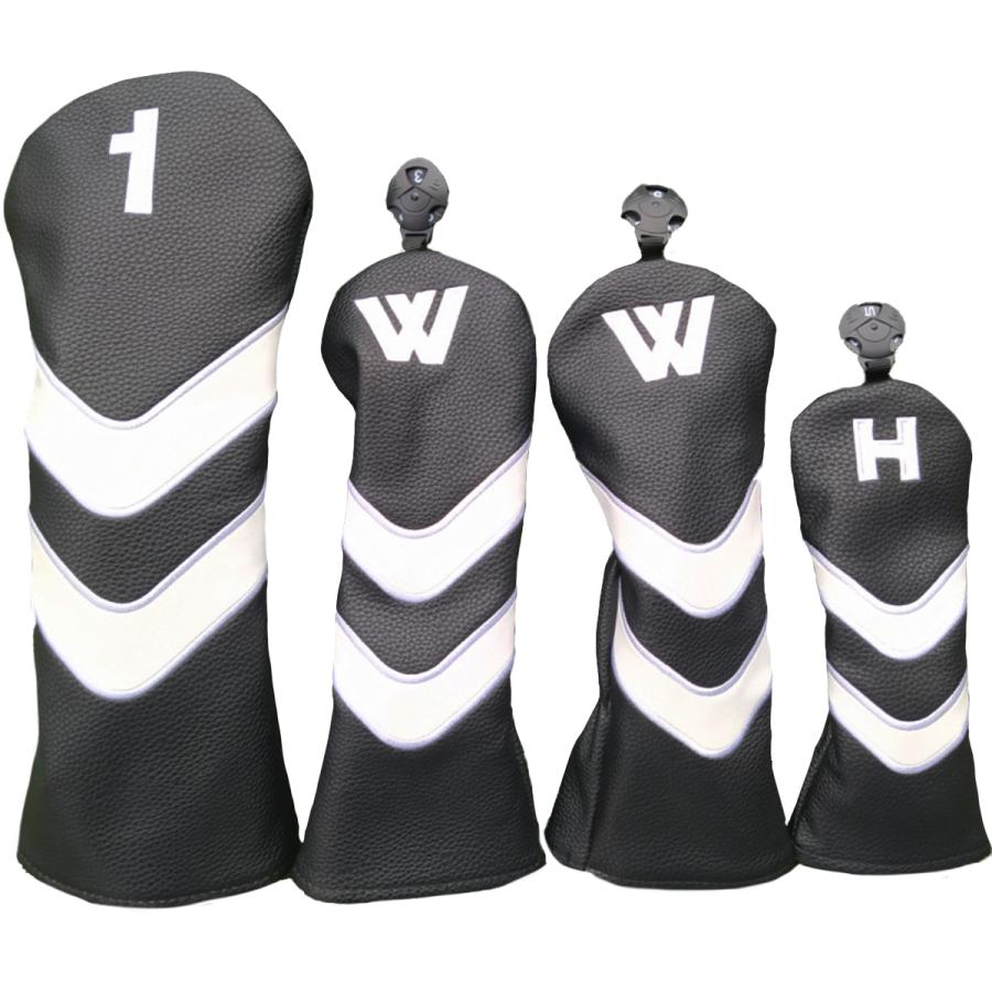 ゴルフクラブ ヘッドカバー 4点 セット ドライバー フェアウェイウッド ユーティリティ DR FW UT ボア素材 防水仕様 メンズ レディース :ys231023-014-016:k ...