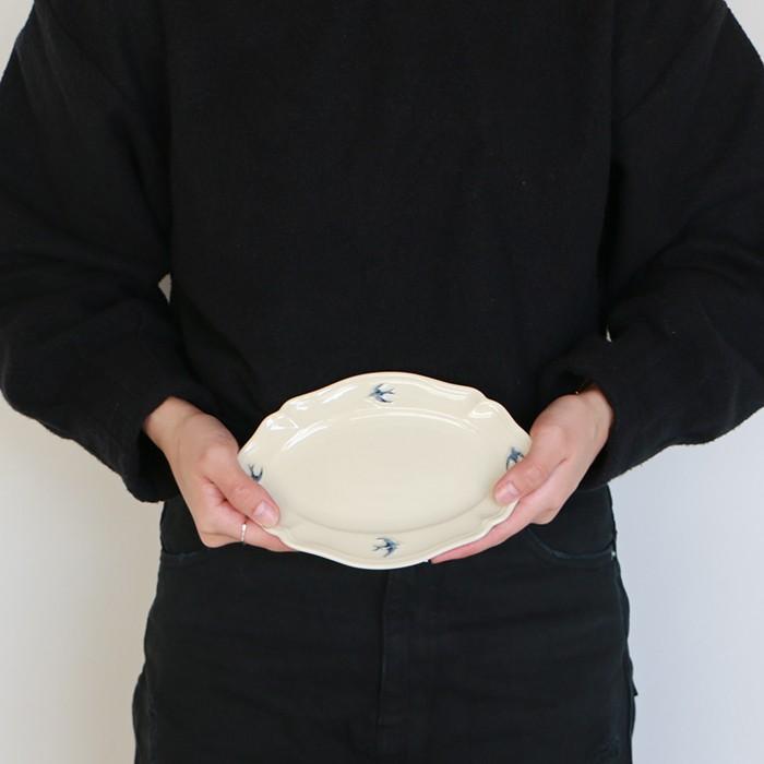 studio m' スタジオエム アーリーバード オーバルプレートS 日本製 食器 メール便不可 : AMBIENCE - 通販 ...