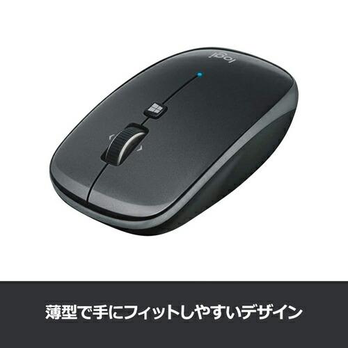 logicool ロジクール ワイヤレスマウス M557GR グレー 無線 薄型 Bluetooth 6ボタン : MAGOKOROショップ - 通販 - Yahoo!ショッピング