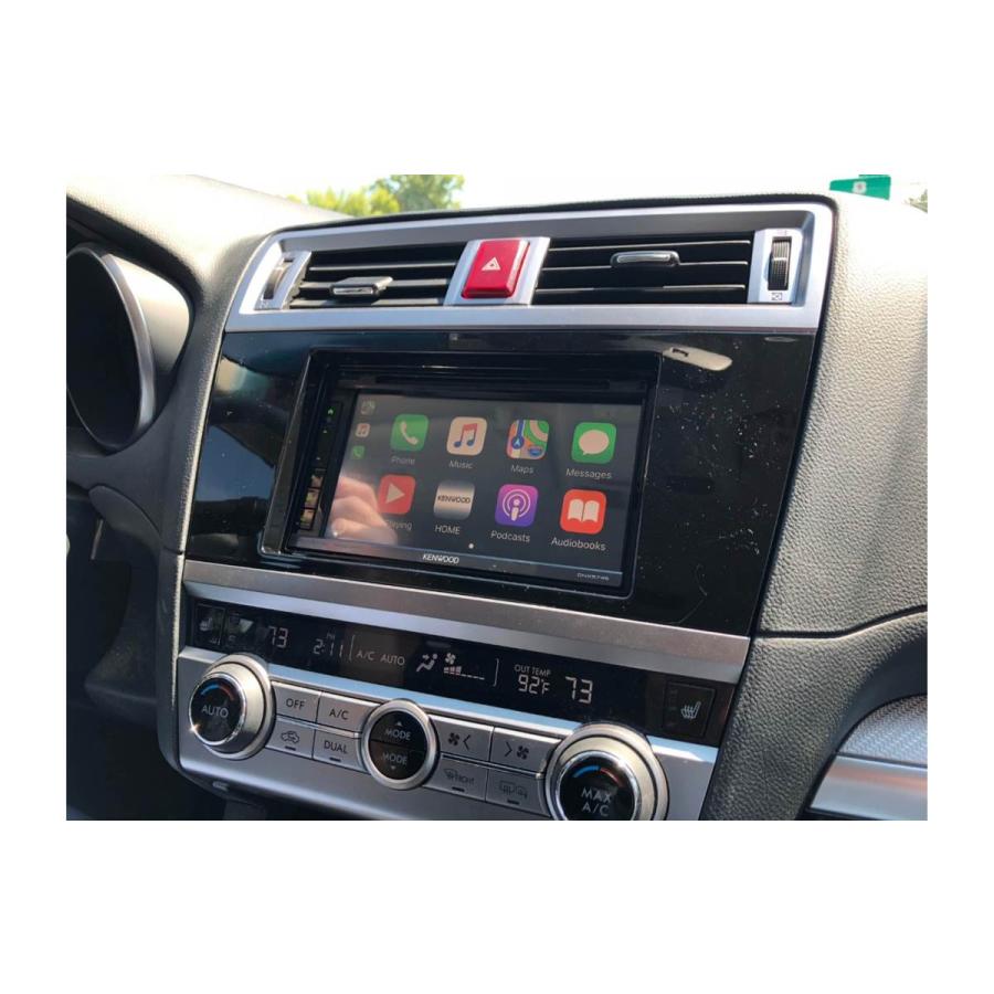 スバル レガシィ B4 BN系/レガシィアウトバック BS系 A/B/C型 前期 社外 2DIN ダブル オーディオ/ナビパネル 取付フレーム インパネ 未使用品 : f000013 : ワン ...