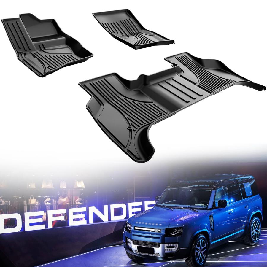 【並行輸入品】Original 2020 2024 Defender 110 Floor Mats | Custom Fit Car ...