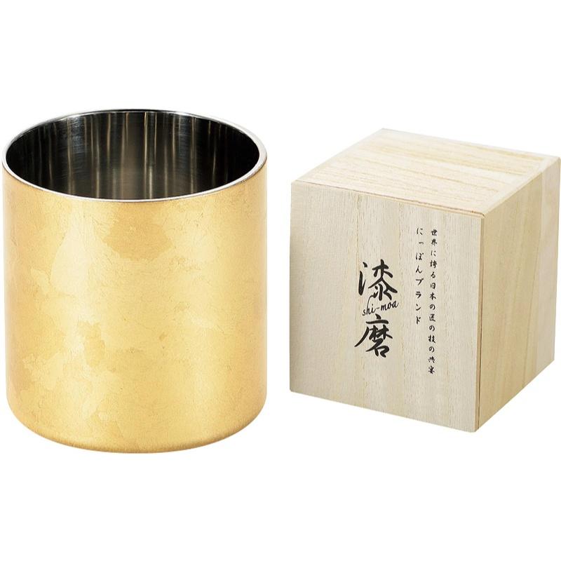 漆磨 箔衣 二重ロックカップ（木箱入） SCW-R801 のし無料 ギフト 内祝い : ギフト専門店ファーストマート - 通販 - Yahoo!ショッピング