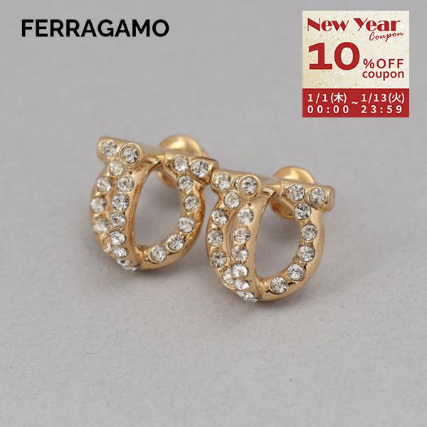 FERRAGAMO フェラガモ ピアス ゴールド EA 3D STRASS 760417 : 1stSTREET - 通販 - Yahoo ...