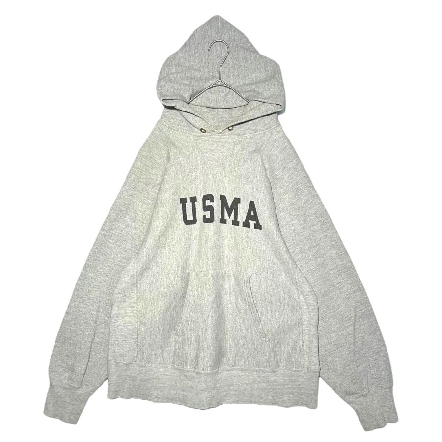 Champion(チャンピオン) 80's "USMA" REVERSE WEAVE HOODIE ヴィンテージ リバースウィーブ パーカー L グレー 80年代 トリコタグ : 1ten ...