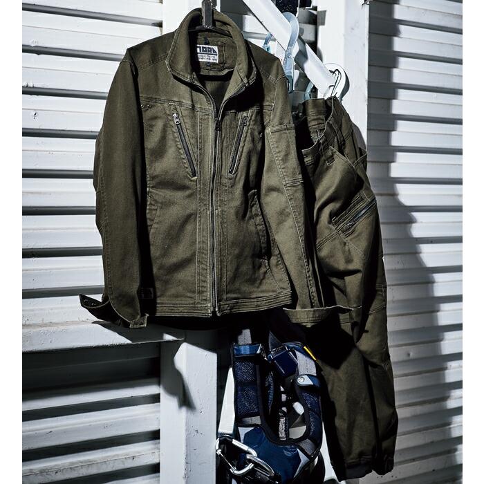 寅壱 作業服 作業着 3620-124 長袖ブルゾン SS-5L (年間)(大きいサイズも同価格) : ワンナップ Yahoo!店 - 通販 - Yahoo!ショッピング