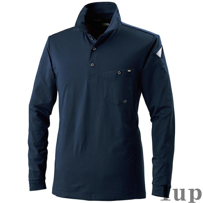 M-5L 作業服 寅壱 作業着 5951-614 長袖ポロシャツ (秋冬)(大きいサイズも同価格) :5951-614:ワンナップ Yahoo!店 - 通販 - Yahoo!ショッピング