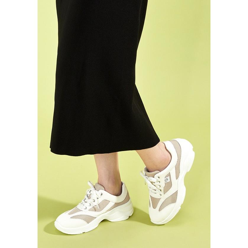 PANSY パンジー フリッピー スニーカー 婦人用 カジュアルシューズ Pansy flippy レディース 厚底ソールのレースアップスニーカー PF3174 : Bella Fortuna ...