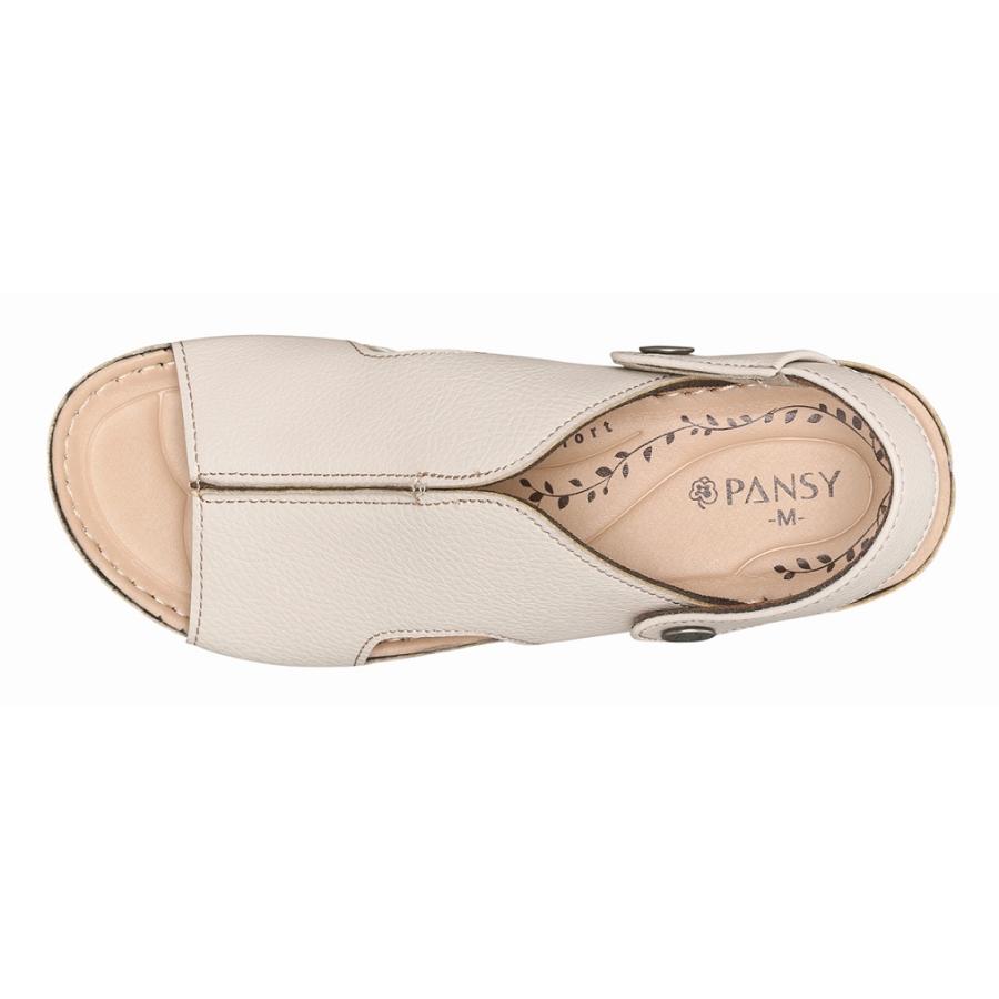 PANSY パンジー サマー 夏 サンダル 母の日 婦人用 バックベルトサンダル Pansy レディース 可動式バックベルトの2WAY仕様 BB5973 : Bella Fortuna ...