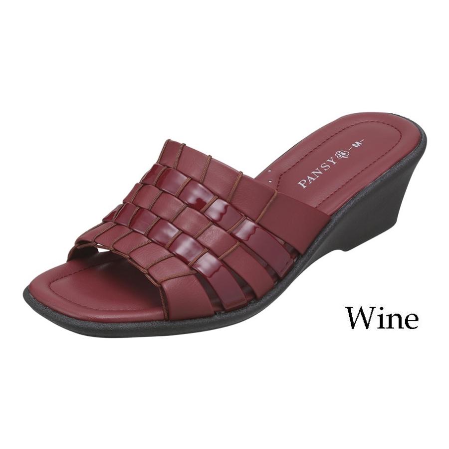 PANSY パンジー サンダル 母の日 婦人用 Pansy レディース エナメル調とマットな質感の組み合わせ 安心の日本製 6724 : Bella Fortuna - 通販 - Yahoo ...