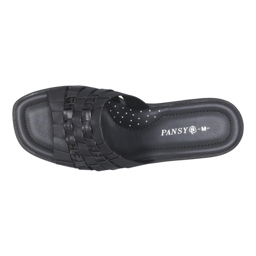 PANSY パンジー サンダル 母の日 婦人用 Pansy レディース エナメル調とマットな質感の組み合わせ 安心の日本製 6724 : Bella Fortuna - 通販 - Yahoo ...