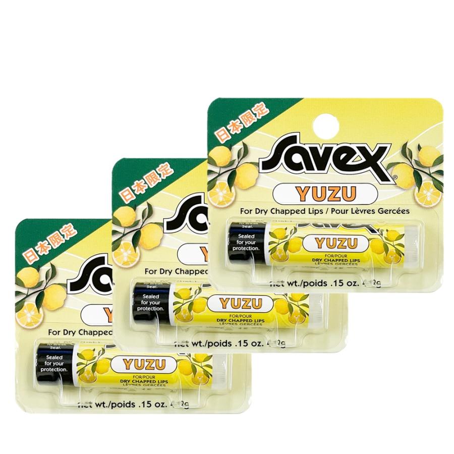 サベックス（Savex） スティック リップクリーム 4.2g×3本セット 正規品 柚子 : 239 - 通販 - Yahoo!ショッピング