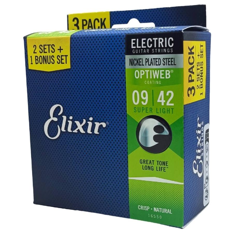 【数量限定】Elixir エリクサー 2セット+1ボーナスセット OPTIWEB エレキギター弦 : 西尾楽器Yahoo!店 - 通販 - Yahoo!ショッピング