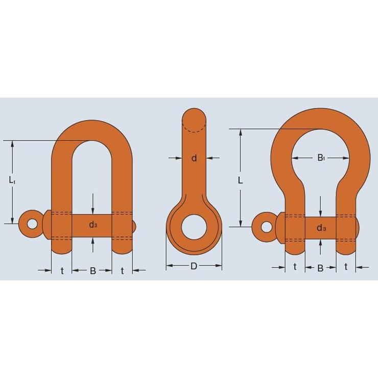軽量シャックル RBS-20t : 24-7 - 通販 - Yahoo!ショッピング