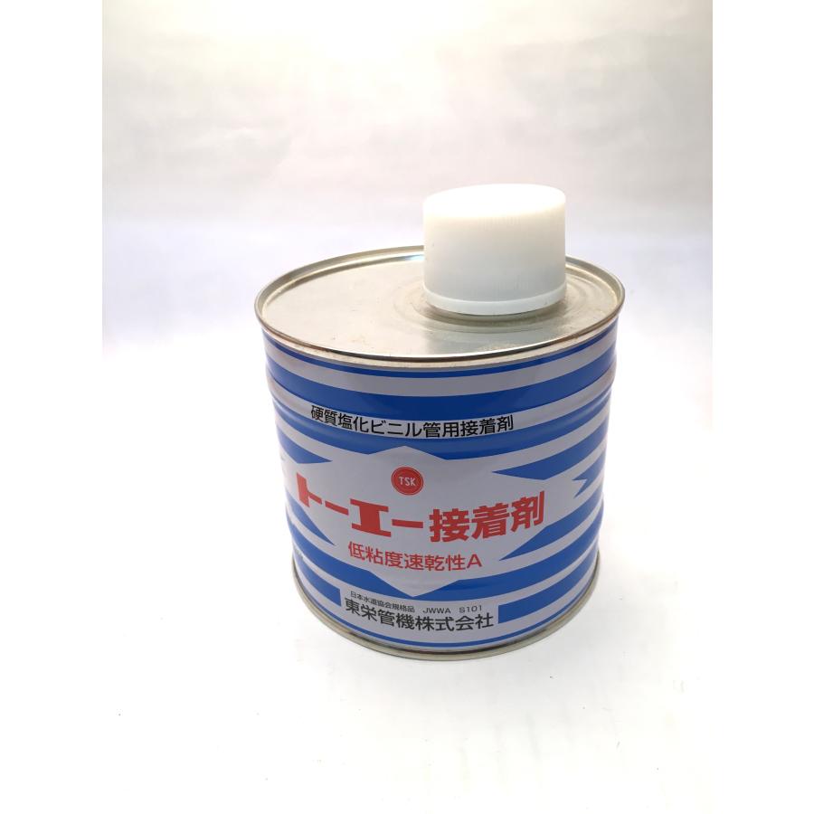 トーエー 塩ビ用接着剤 刷毛付 500g VP VU グレーパイプ用 : 24-7 - 通販 - Yahoo!ショッピング