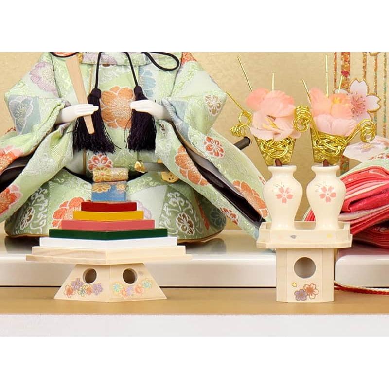 雛人形 ひな人形 雛 コンパクト収納飾り 親王飾り 雅泉作 雛爛漫 三五親王 h033-fz-4f12-aa-202a : 人形屋ホンポ(NINGYOYA HOMPO) - 通販 ...