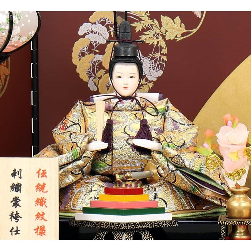 雛人形 ひな人形 雛 コンパクト収納飾り 親王飾り 恵翠作 月光雛 刺繍裳袴仕様 京十二番親王 h033-fz-4f12-aa-205 : 人形屋ホンポ(NINGYOYA HOMPO ...