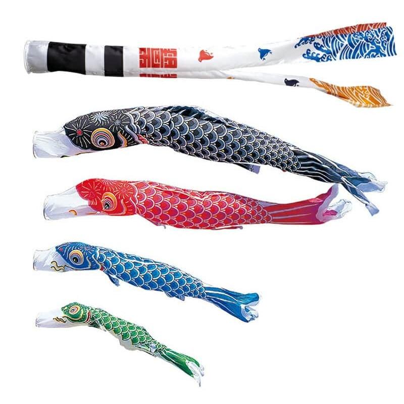 こいのぼり ワタナベ 鯉のぼり 庭園用 3m 7点セット かなめ 浪千鳥吹流し ナイロン 家紋・名前入れ可 wtk-kgn0034 : wtk ...