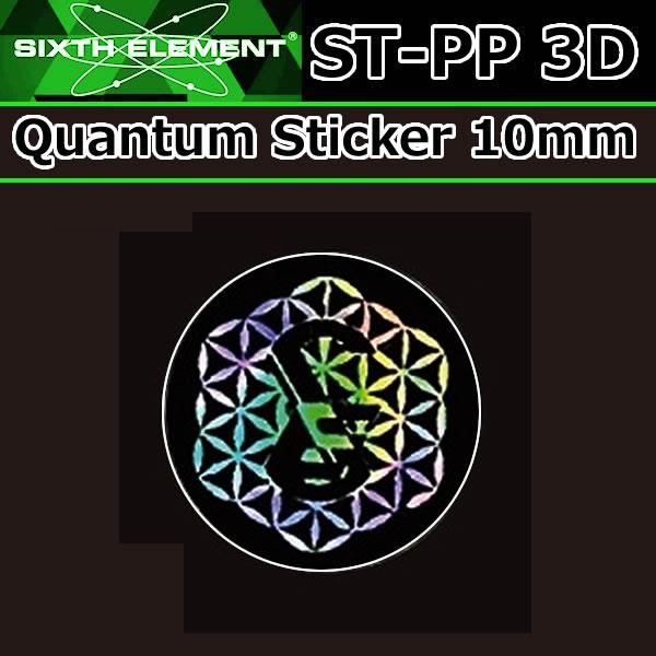 SIXTH-ELEMENT/シックスエレメント ST-PP 3D Quantum Sticker直径10mm アンプ・プレーヤー内部基板のコンデンサ、トランジスタなど各種素子に貼る ...