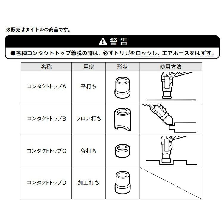 BOSCH（DIY、工具） マックス コンタクトトップA CN81449 適用機種HN-R38・CN-238 MAX ネコポス可 。 : カナジン 2号店 - 通販 - Yahoo!ショッピング
