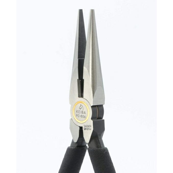 KEIBA ハイグレード ザ ラジオペンチ 150mm FC-306 重量130g 切断能力:硬線/直径1.6mm・軟線/直径2.0mm ケイバ マルト長谷川工作所 346104 ネコポス可 ...