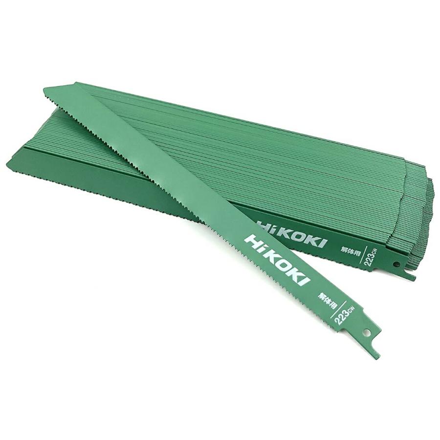 HiKOKI (HiKOKI) セーバソーブレード 解体用 No.223CW 50枚入 0000-4434 全長250mm 00004434 コンビネーション刃 山数10/14 日立 ハイコー ...