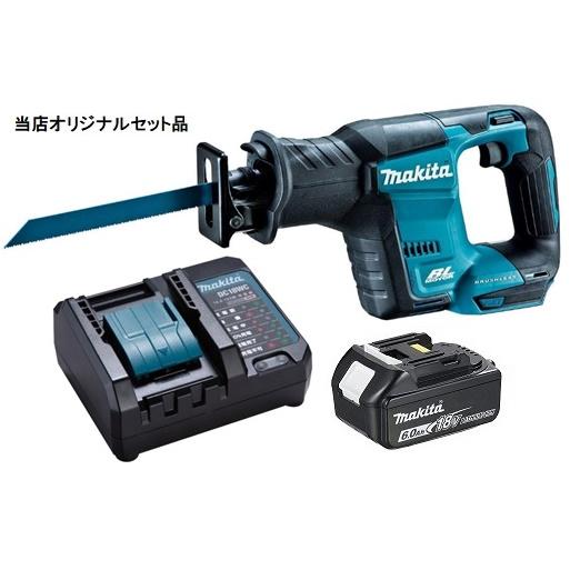 マキタ 充電式レシプロソー JR188DZ+バッテリBL1860B+充電器DC18WC付 18V対応 makita 当店オリジナルセット品 : カナジン 2号店 - 通販 - Yahoo!ショッピング