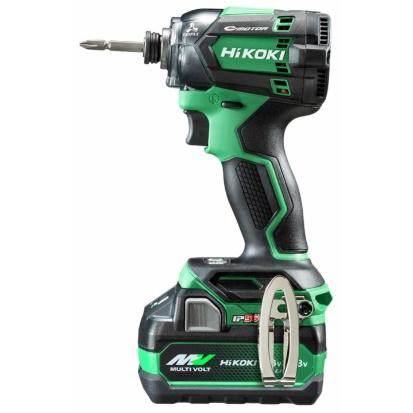 HiKOKI コードレスインパクトドライバ WH18DC(2XPZ) アグレッシブグリーン バッテリ(BSL36A18X)x2個+急速充電器 ...