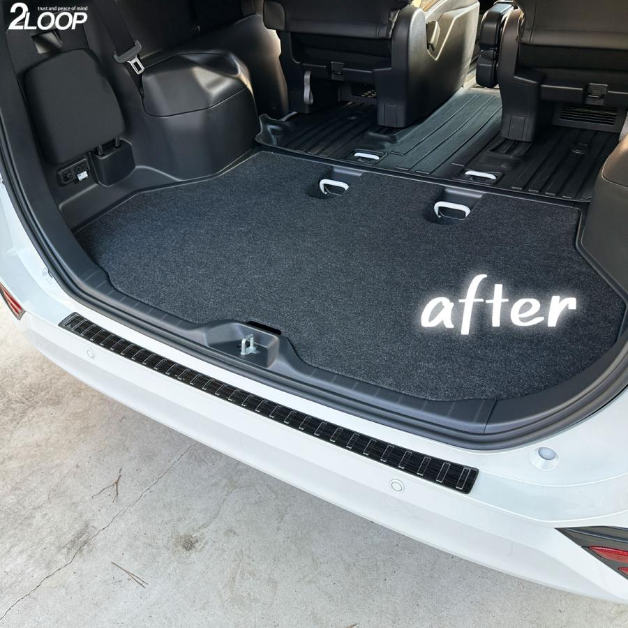 ノア ヴォクシー90 カスタムパーツ リア スカッフプレート リアバンパー 搬入プロテクター ステップガード 上 1ピース 【カラー選択】 : 2LOOP - 通販 - Yahoo!ショッピング