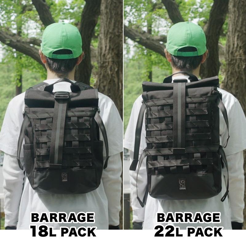 デイパック CHROME クローム BARRAGE 18L PACK バラージ パック AMBER X :CR-094:2m50cm - 通販 - Yahoo!ショッピング
