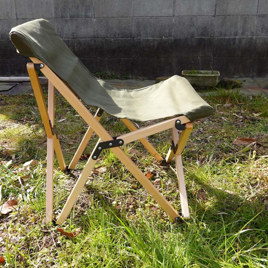 EIZER CAMP（アイゼルキャンプ） 木製 アウトドアチェア 折りたたみ 軽量 カーキ グリーン おしゃれ コンパクト アウトドア キャンプ 椅子 イス BBQ : EIZER CAMP ...