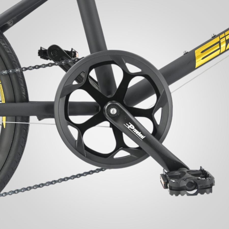 ブルホーンミニベロ EIZER BZ501 8段変速 小径車 20インチ ブルホーンハンドル アイゼル エントリーモデル 通勤 通学 スポーツ : EIZER CAMP - 通販 ...