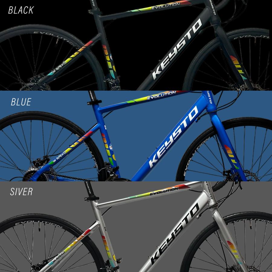 ロードバイク KeySto EVOLUTION 16段変速 入門用 初心者 エントリーモデル プレゼント 誕生日 : EIZER CAMP ...