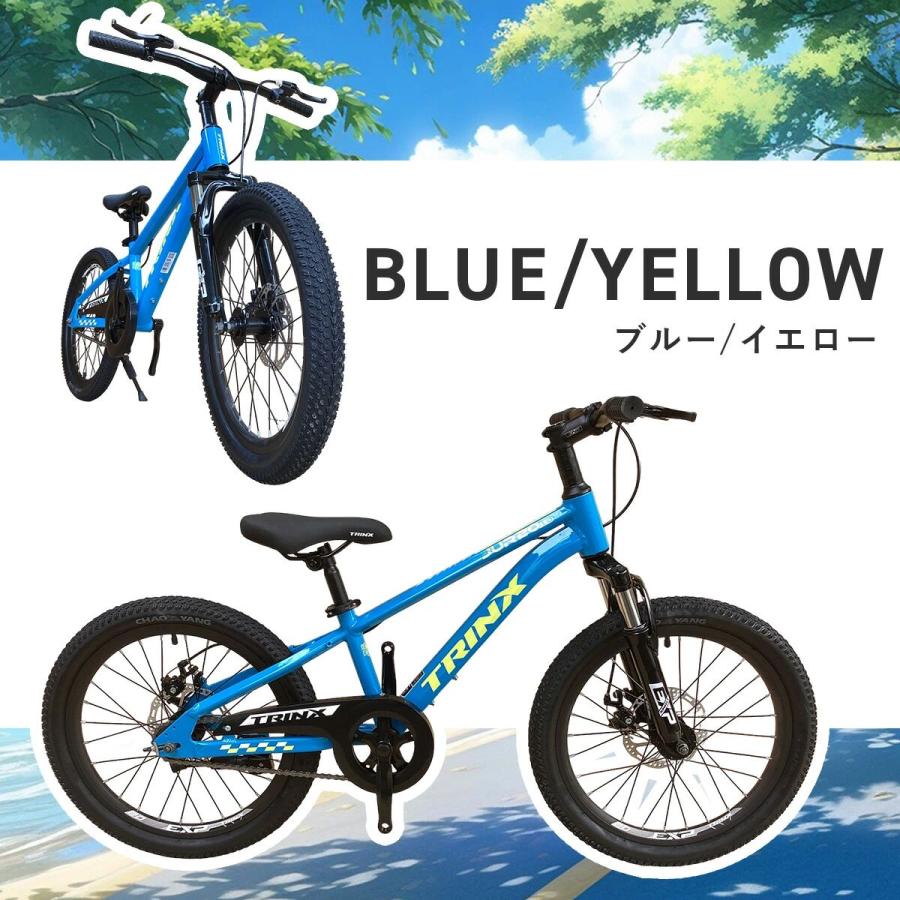 本格派マウンテンバイク ダブルディスクブレーキ サスペンション ハードテール 20インチ MTB TRINX トリンクス JUNIOR1.0 誕生日 : EIZER CAMP - 通販 ...
