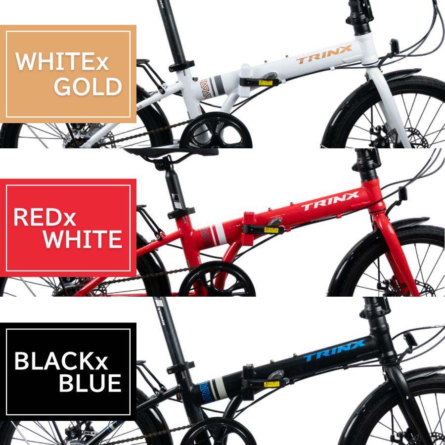 折りたたみ自転車 折り畳み 自転車 軽量 おりたたみ 折り畳み式自転車 ミニベロ 20インチ コンパクト TRINX LIFE2.0 : EIZER CAMP - 通販 - Yahoo!ショッピング