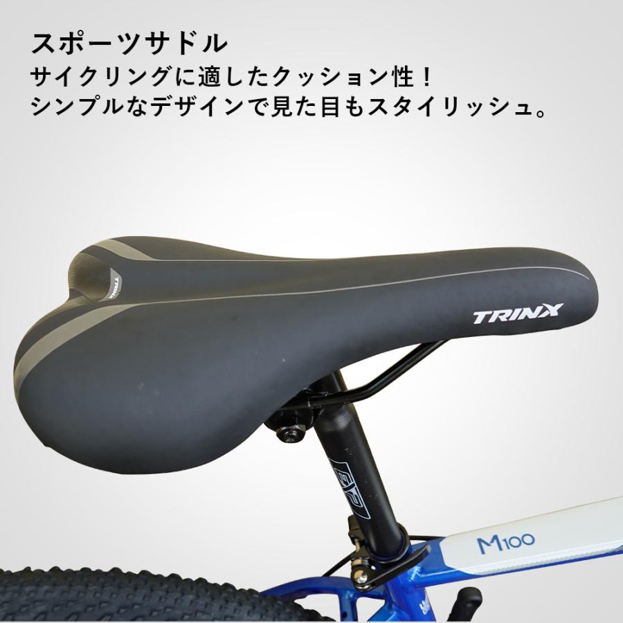 TRINX マウンテンバイク カッコいい 21段変速 29インチ MTB ディスクブレーキ ハードテイル 自転車 通勤 通学 トリンクス M100 : EIZER CAMP - 通販 ...
