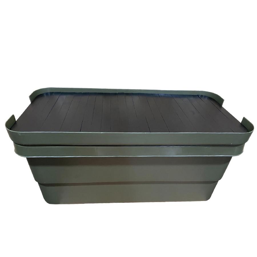 テーブルトップ 当店限定ブラック トランクカーゴ 70L用 ロール式 天板 無印良品 ポリプロピレン頑丈収納ボックス 特大 対応 JKM RISU リス : zx-azm-tc-and70tb ...