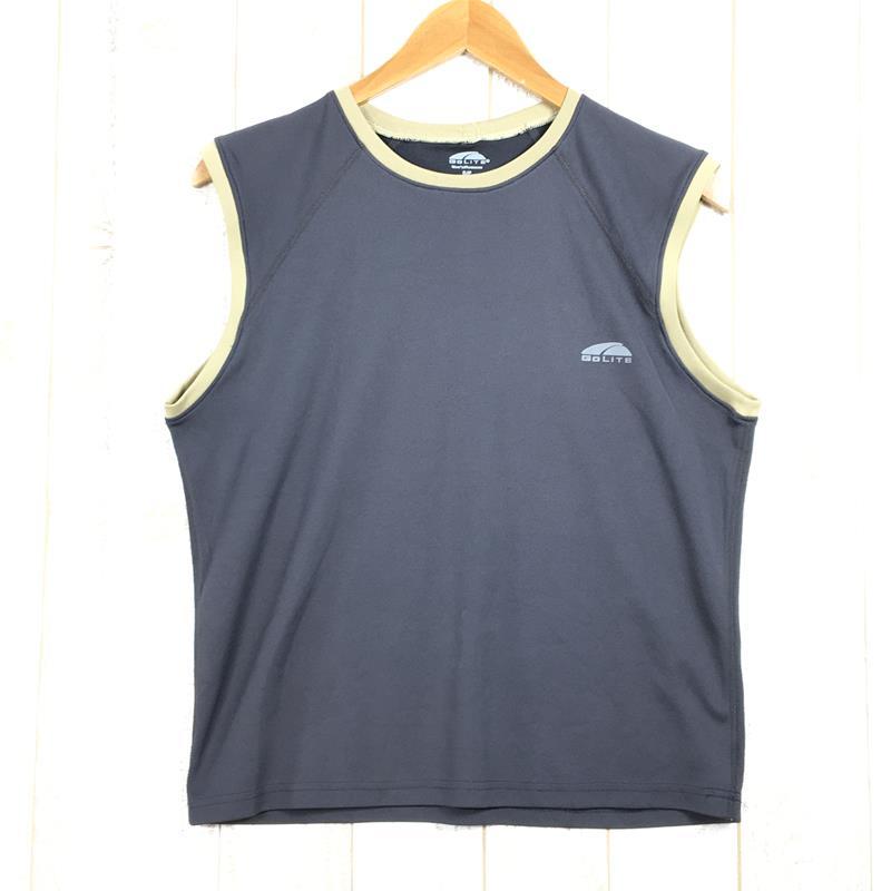 Men's S グレー系 Golite ( ゴーライト ) クイックドライ スリーブレス シャツ Quickdry Sleeveless ...